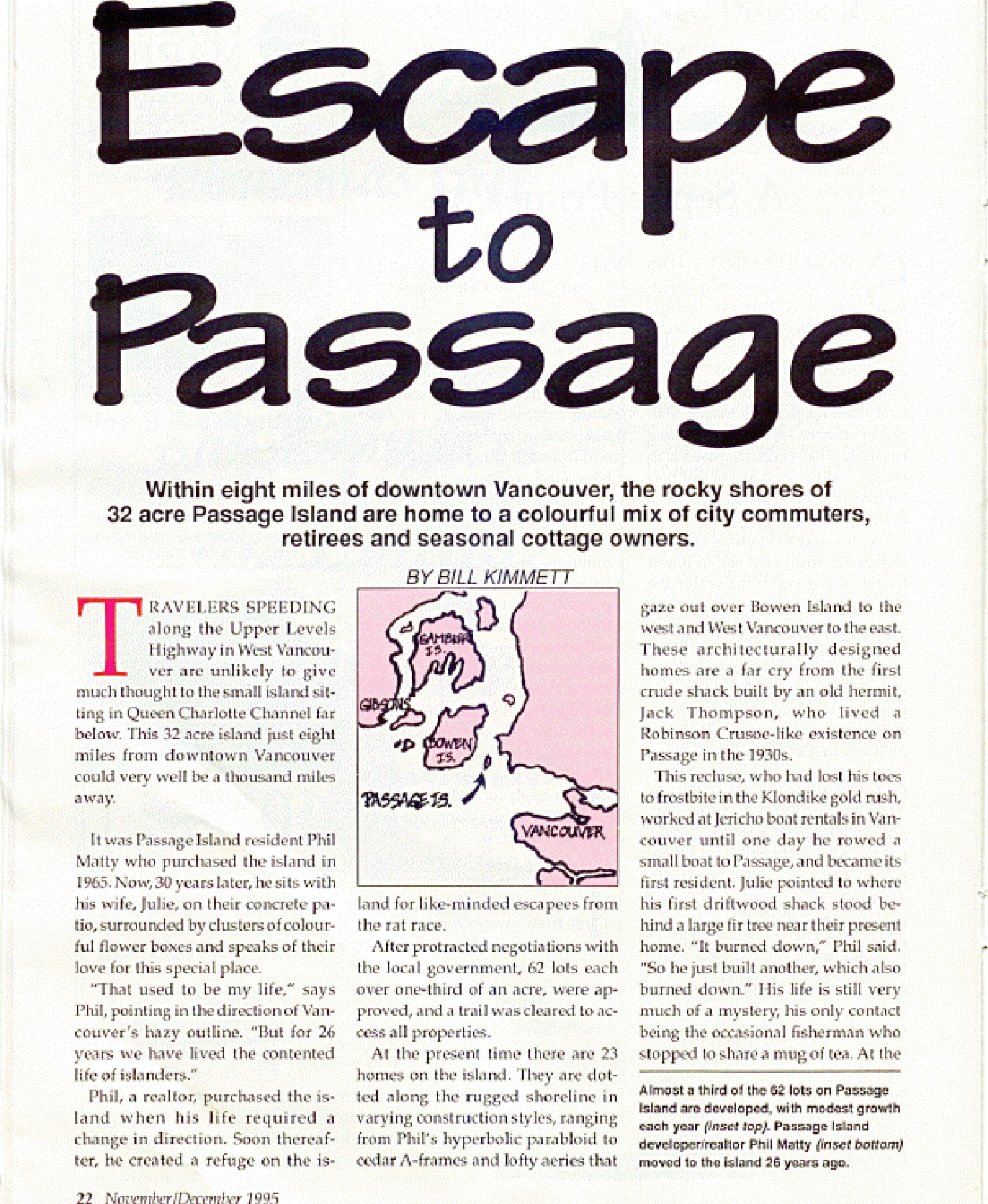 Escape to Passage – Passage Island